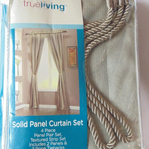 true living | Accents | Nip Curtain Set | Poshmark